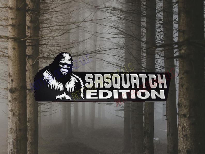 Bigfoot / Sasquatch Edition Car / Truck Badge - Etsy