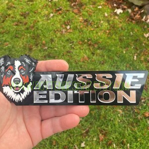 Australian Shepherd Aussie Car Truck Badge - Etsy