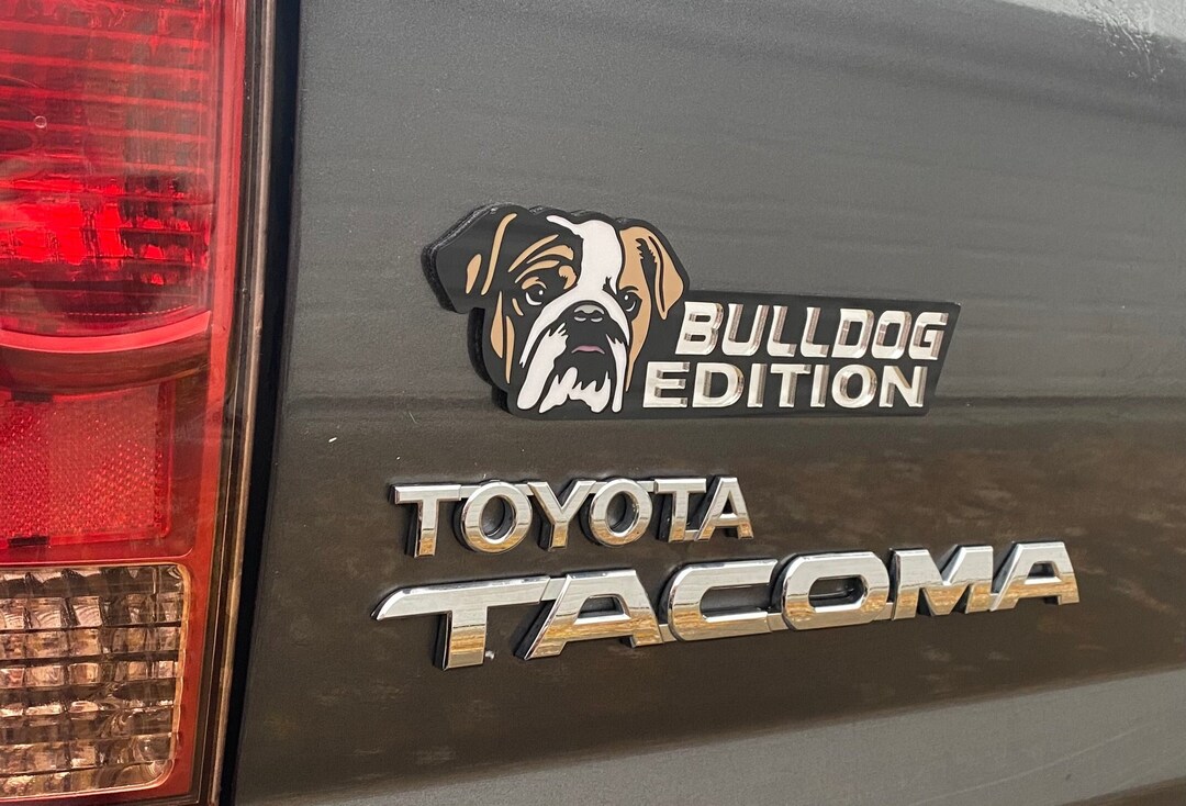 English Bulldog Car Badge, Bulldog Emblem - Etsy