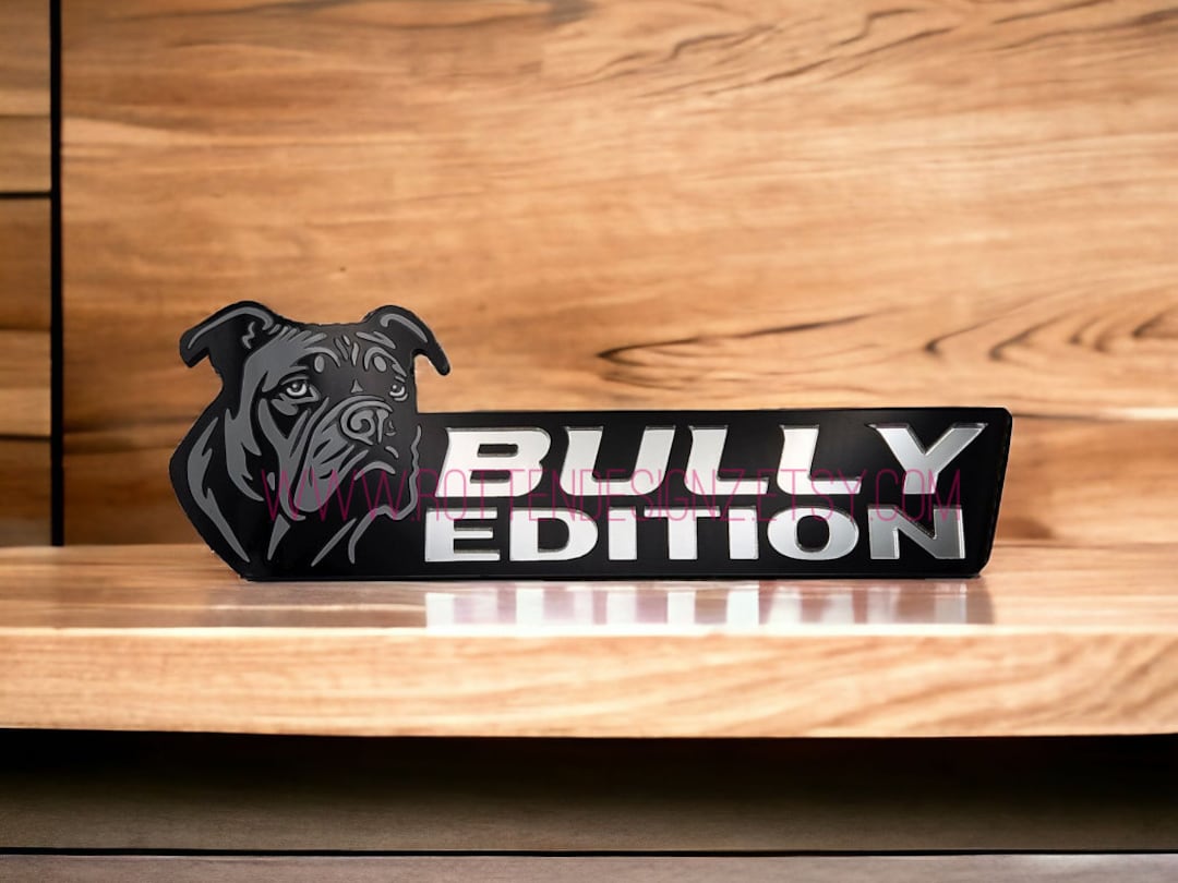 American Bully Car Truck Badge - Etsy