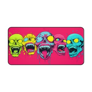 Pop Art Zombies Gaming Desk Mat - Etsy
