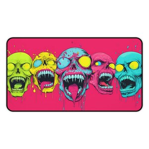 Pop Art Zombies Gaming Desk Mat - Etsy