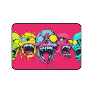 Pop Art Zombies Gaming Desk Mat - Etsy