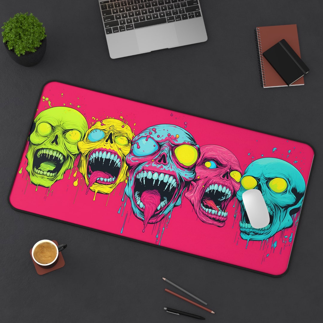 Pop Art Zombies Gaming Desk Mat - Etsy