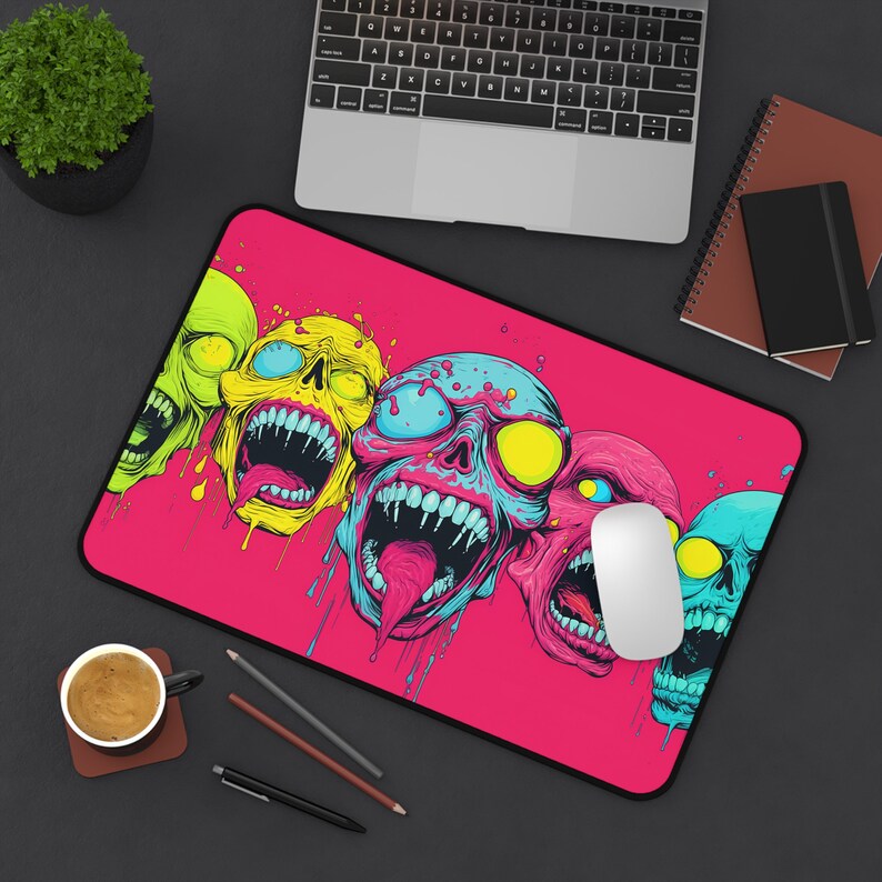 Pop Art Zombies Gaming Desk Mat - Etsy