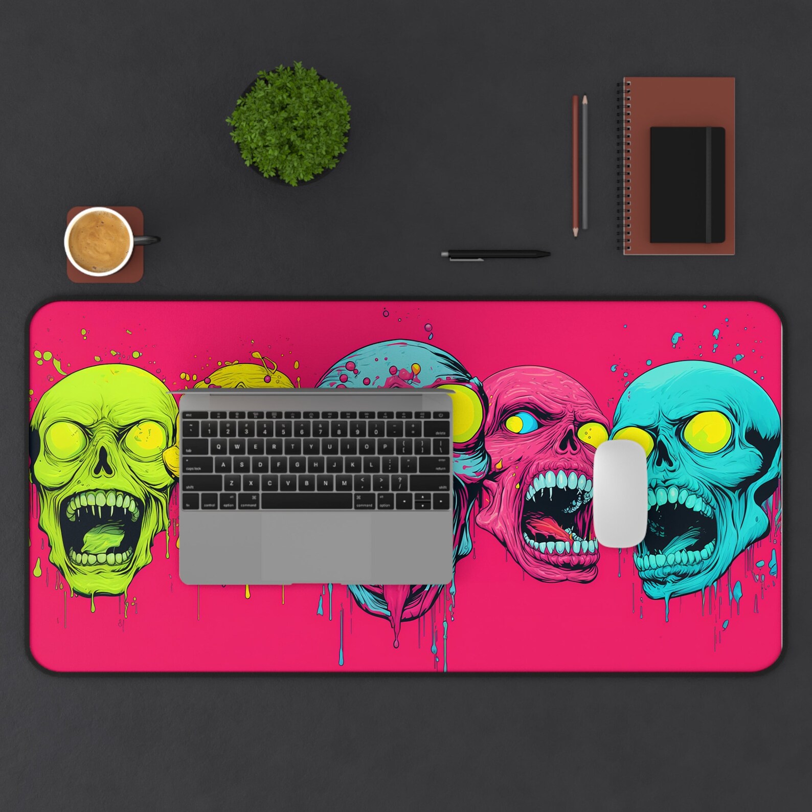 Pop Art Zombies Gaming Desk Mat - Etsy