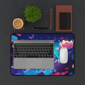 Koi Fish Pond Gaming Desk Mat - Etsy