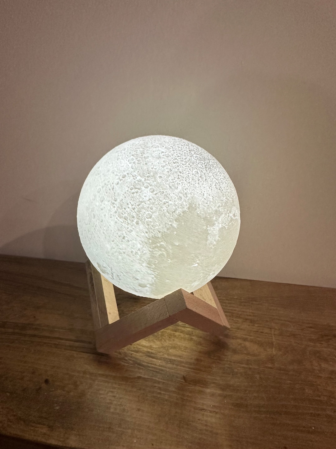 Moon Lamp 3d Printed - Etsy