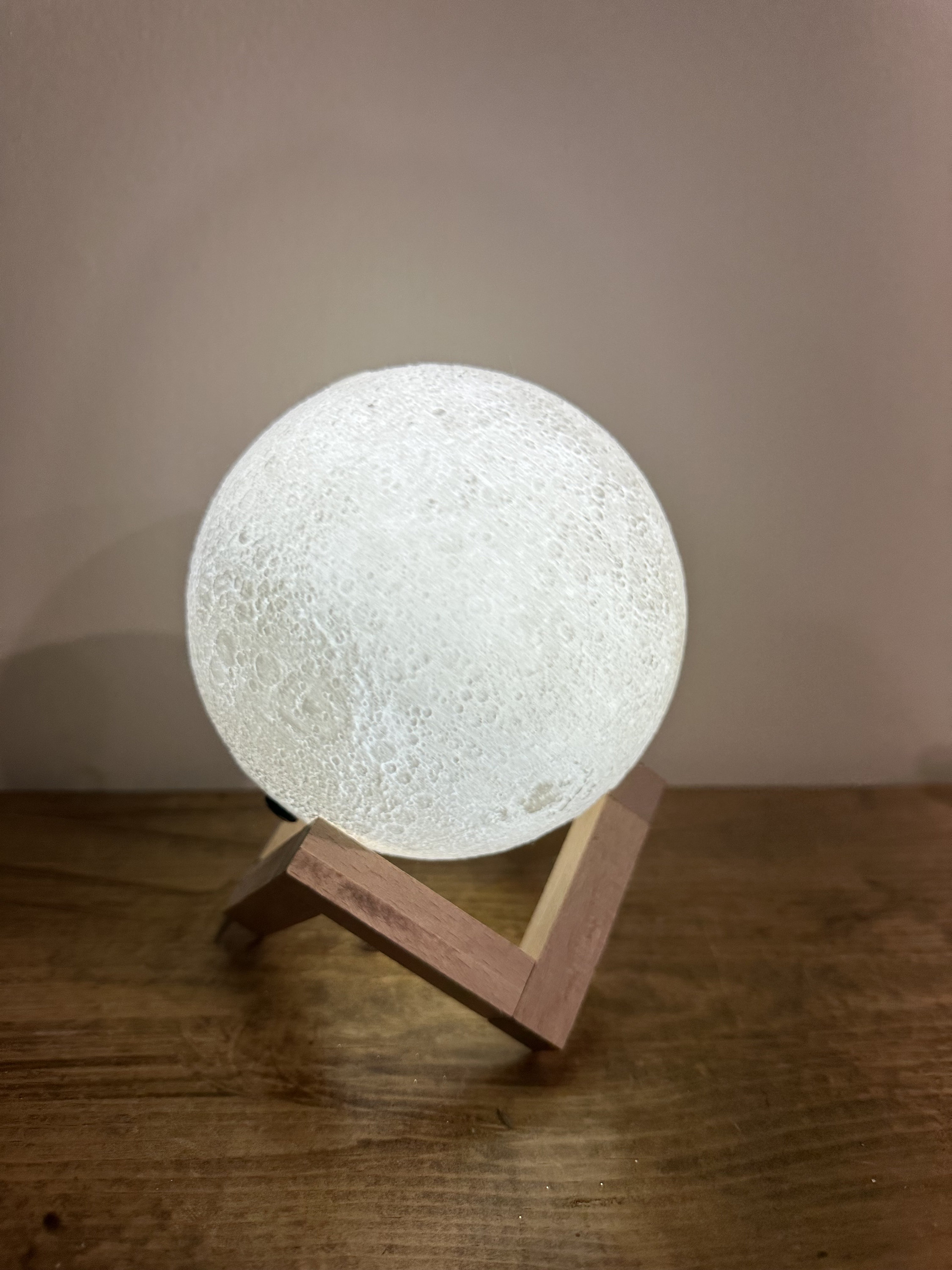 Moon Lamp 3d Printed - Etsy