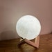 Moon Lamp 3d Printed - Etsy