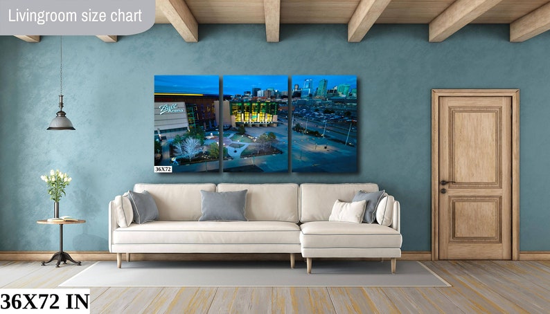 Nuggets Fever: Ball Arena Glows in Blue and Gold - Etsy