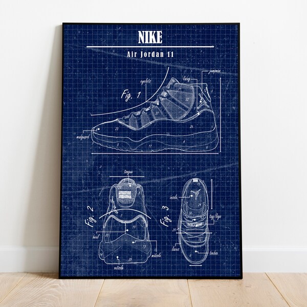 Blueprint Wall Art - Etsy