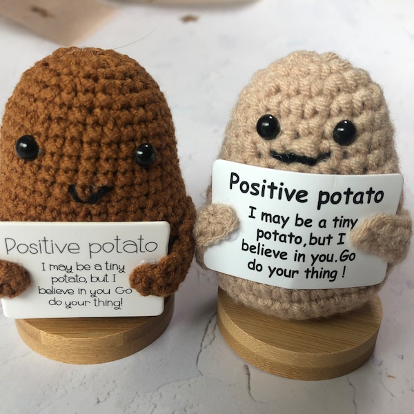 Positive Potato Crochet Pattern - Etsy Australia