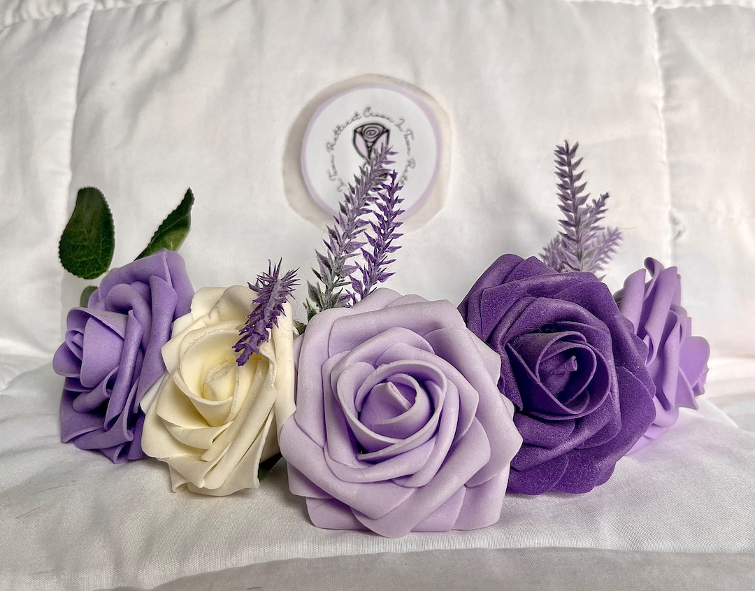 Lush Lavender | Flower Crown | OG Prettiest Crown in Town | Purple and ...