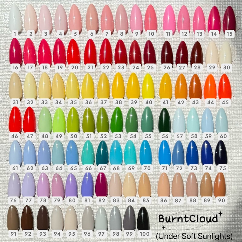 Solid Silver Press in Nails - Etsy