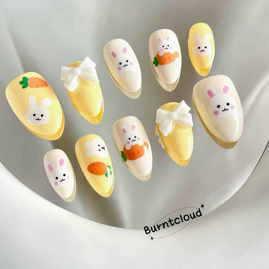 Promotion (limited Time) 116 "i Love Carrots" Cute Kawaii Bunny Rabbit ...