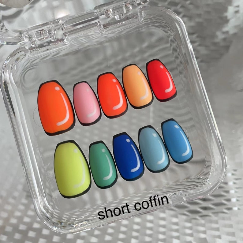 03 they Are Real 2D Comic Book Rainbow Press on - Etsy