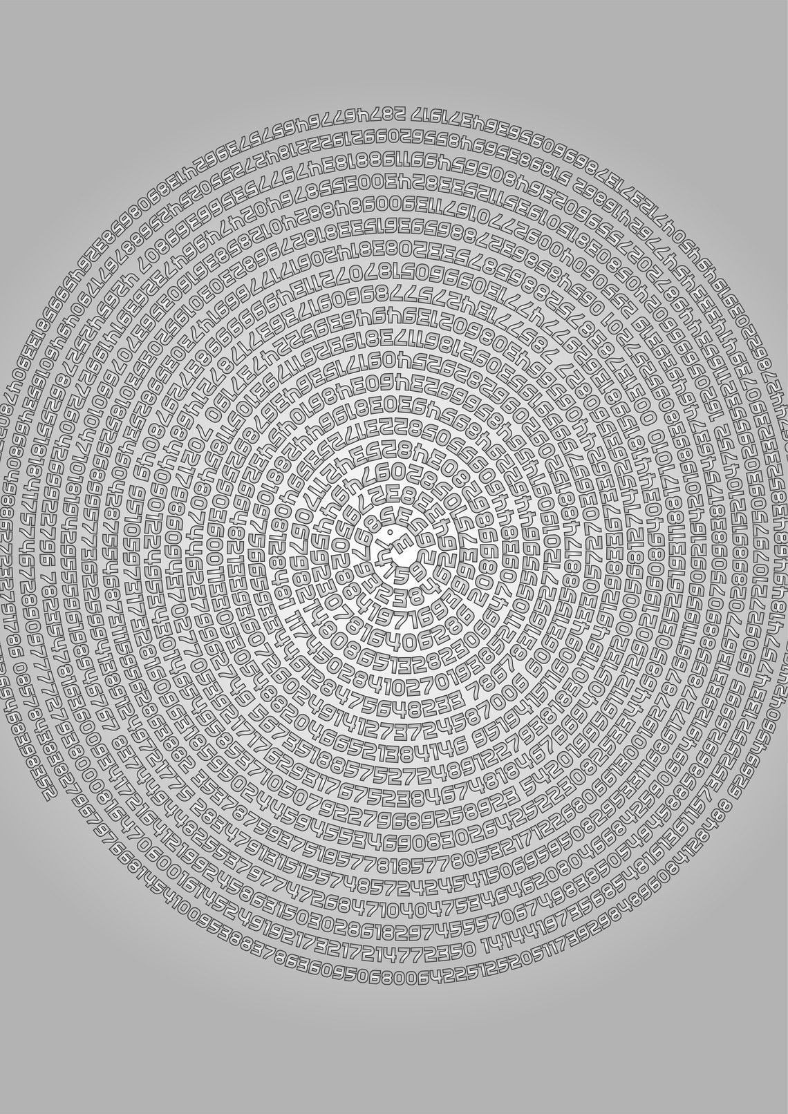 Printable Digital Pi Poster - Etsy