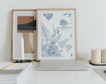 Christian Wall Decor Bible Verse Art Biblical Art Christian Art