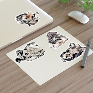 Bernedoodle Stickers, Dog Sticker, Doodle Mom, Bernedoodle Gifts ...