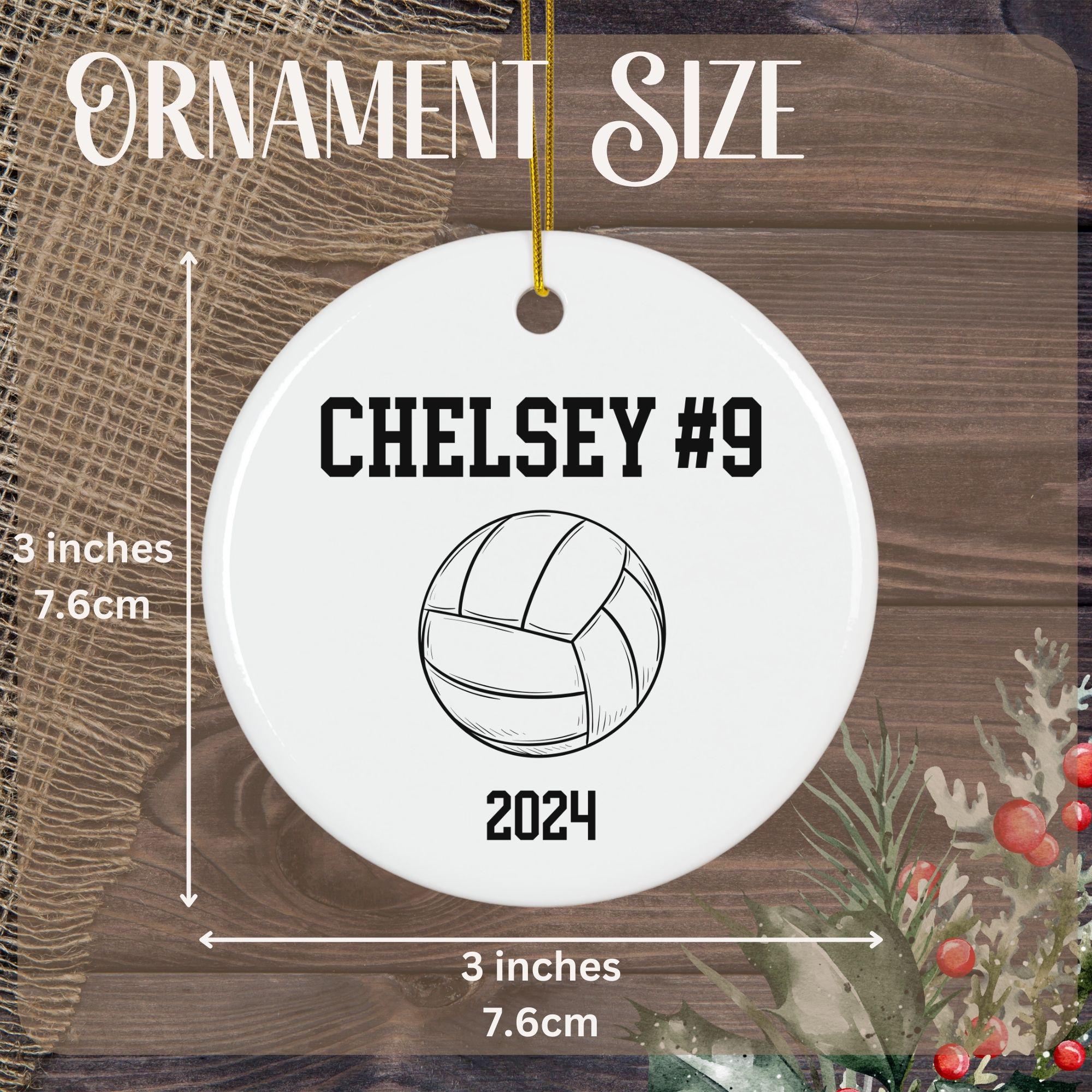 Sports Christmas Ornament Personalized, Teen Stocking Stuffer, Football ...