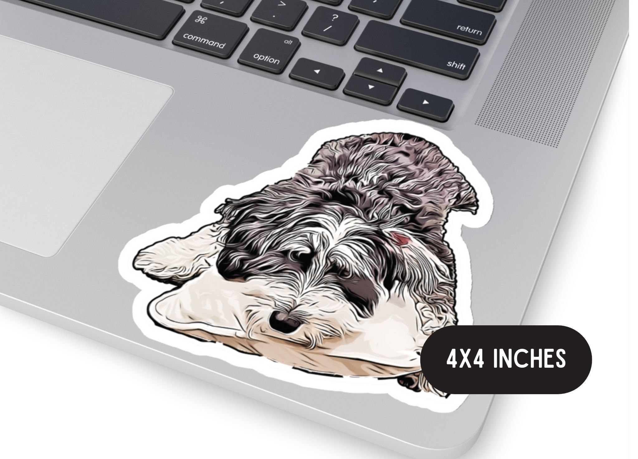Bernedoodle Stickers, Dog Sticker, Doodle Mom, Bernedoodle Gifts ...