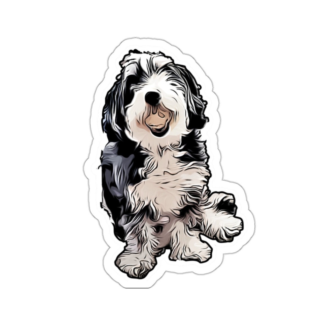 Bernedoodle Stickers, Dog Sticker, Doodle Mom, Bernedoodle Gifts ...