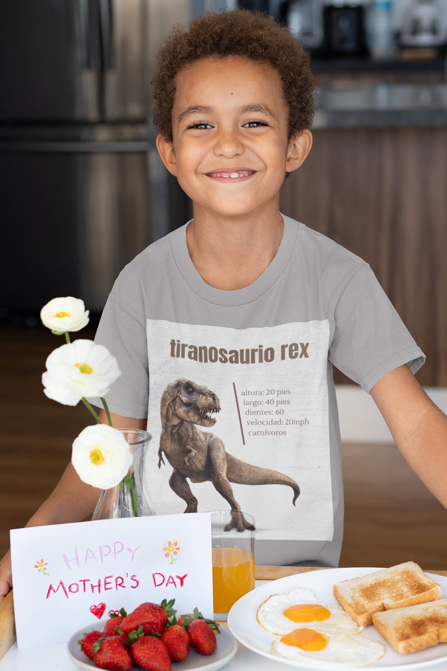 Tiranosaurio Rex, T Rex Shirt, Dinosaur Shirt, Cool Kids Shirt, Gift ...