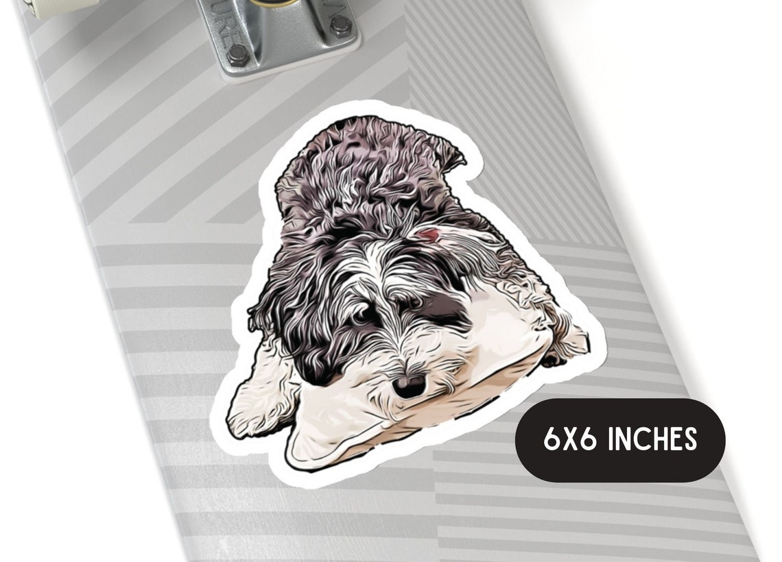Bernedoodle Stickers, Dog Sticker, Doodle Mom, Bernedoodle Gifts ...