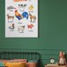 Farm Animals Printables, Watercolor Animals, Spanish Education Toy Room ...