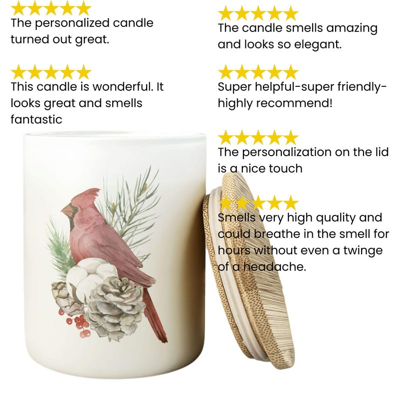 Personalized Memorial Candle, Celebration of Life, Custom Condolences ...