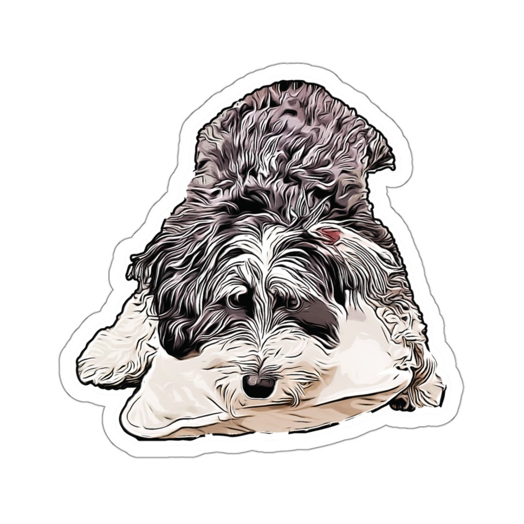 Bernedoodle Stickers, Dog Sticker, Doodle Mom, Bernedoodle Gifts ...