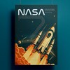 Astronaut Floating in Space Orbit Spacewalk Earth Photo Poster Art ...