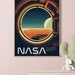 NASA Inspired Retro Space Exploration Poster Printable Wall Art ...