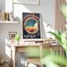 NASA Inspired Retro Space Exploration Poster Printable Wall Art ...