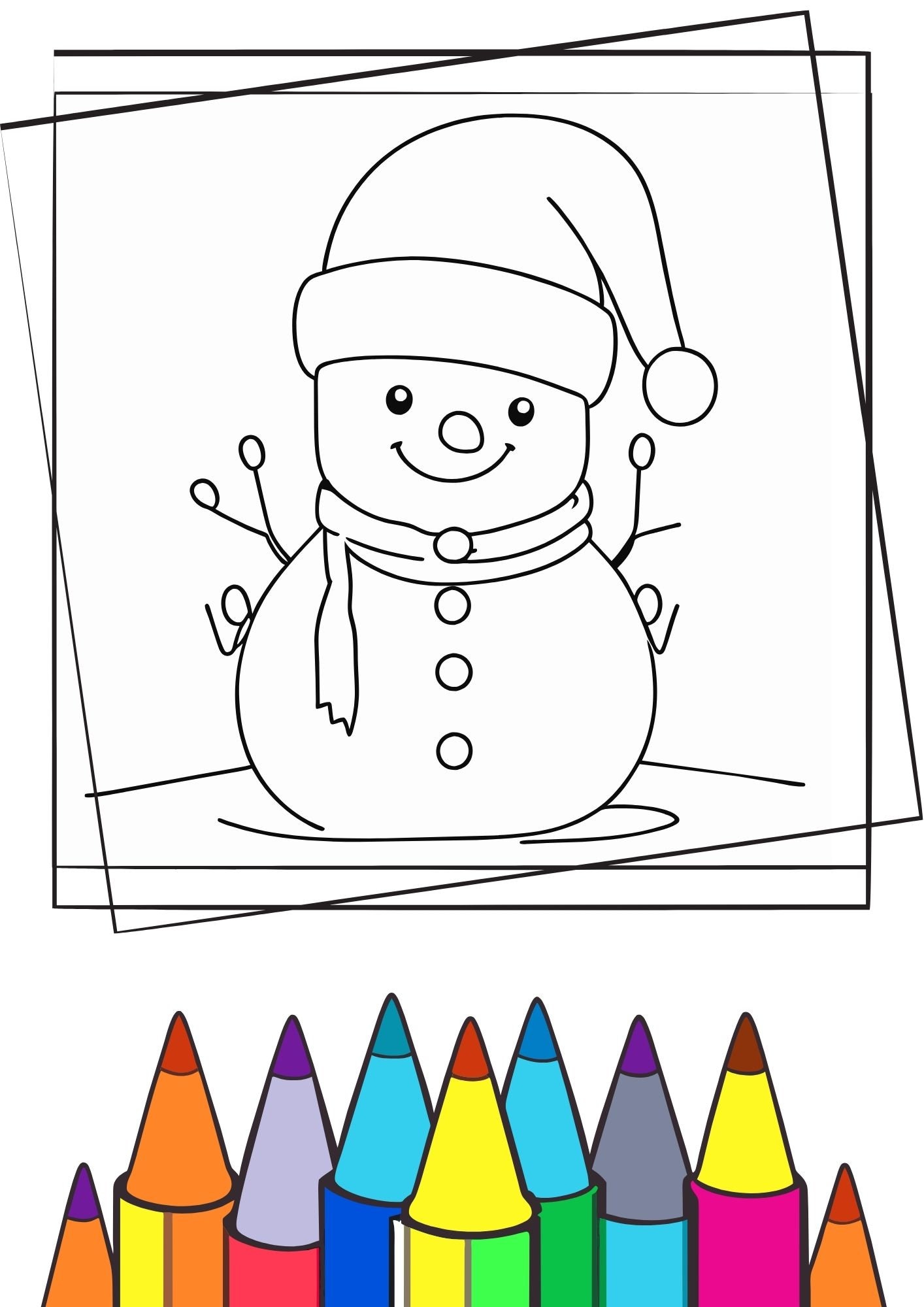 5 Easy Coloring Pages for Kids, Toddlers, Preschoolers Toddlers ...