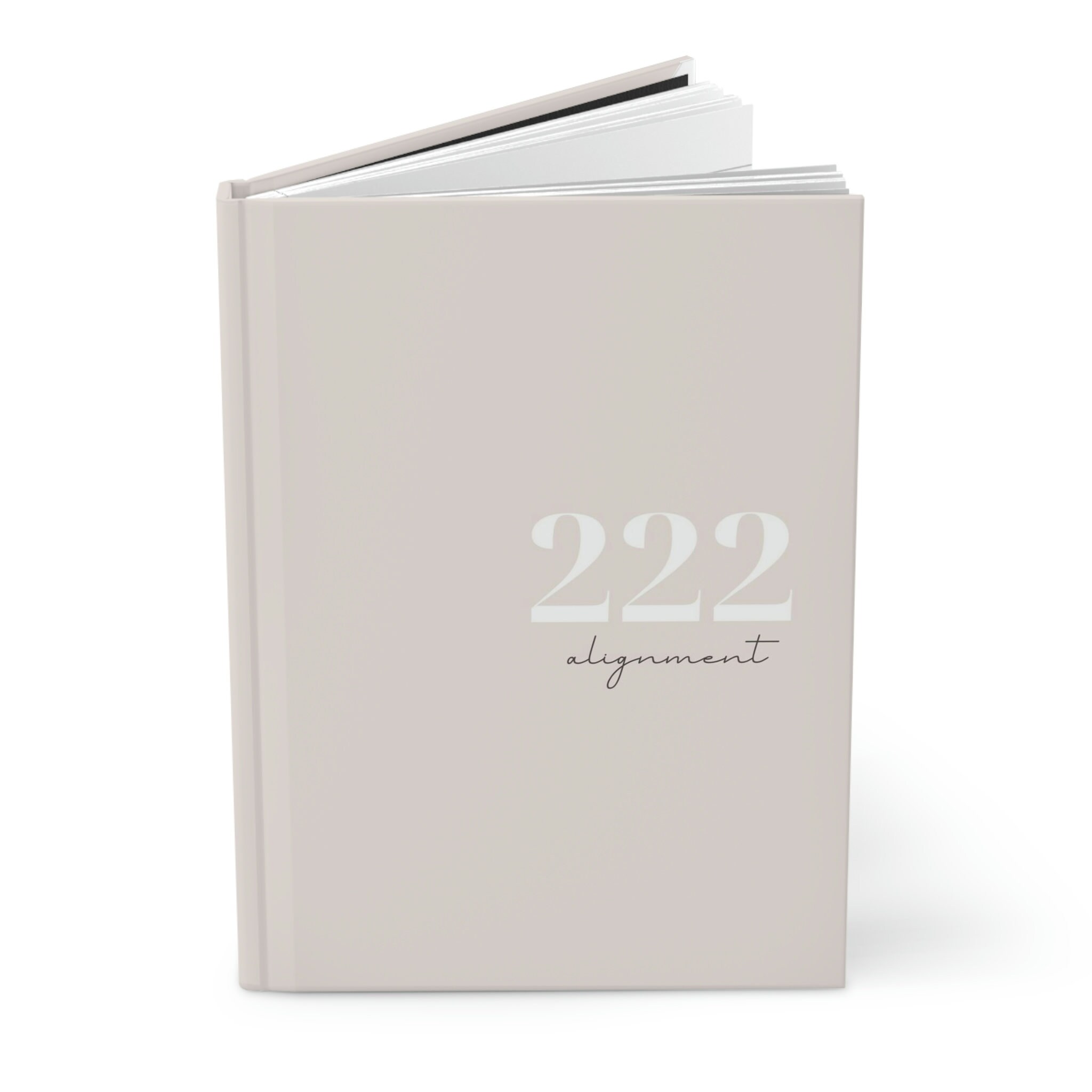 Angel Numbers 222 Alignment Hardcover Journal Matte Lined Notebook - Etsy