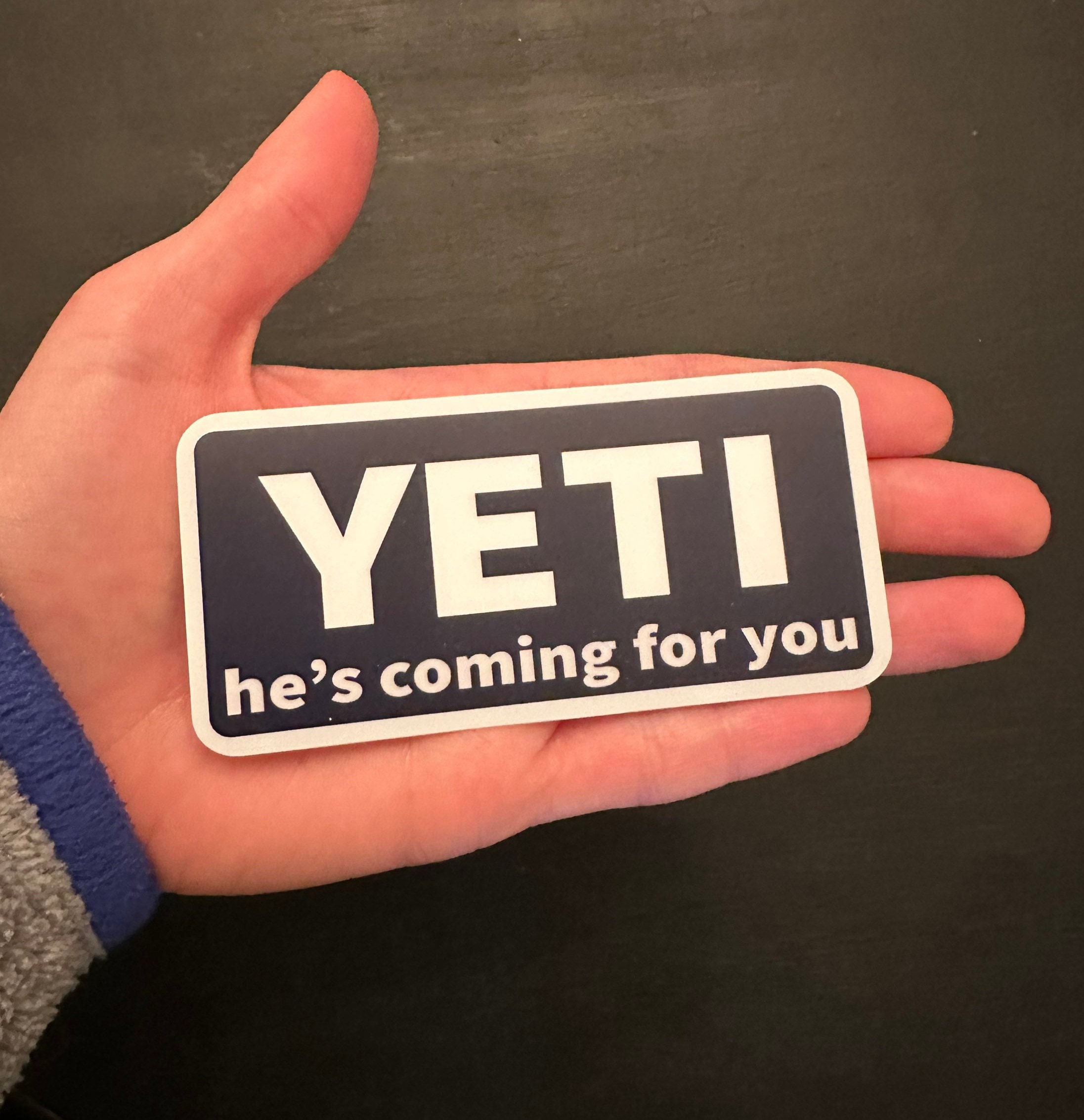 Goose Great Blue Yeti Inspired Lot Sticker - Etsy