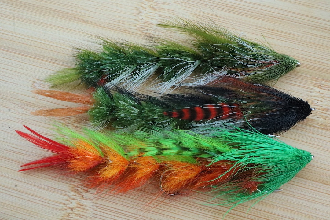 Handmade Bucktail Game Changer Flies: Saltwater Fly Fishing Gifts - Etsy