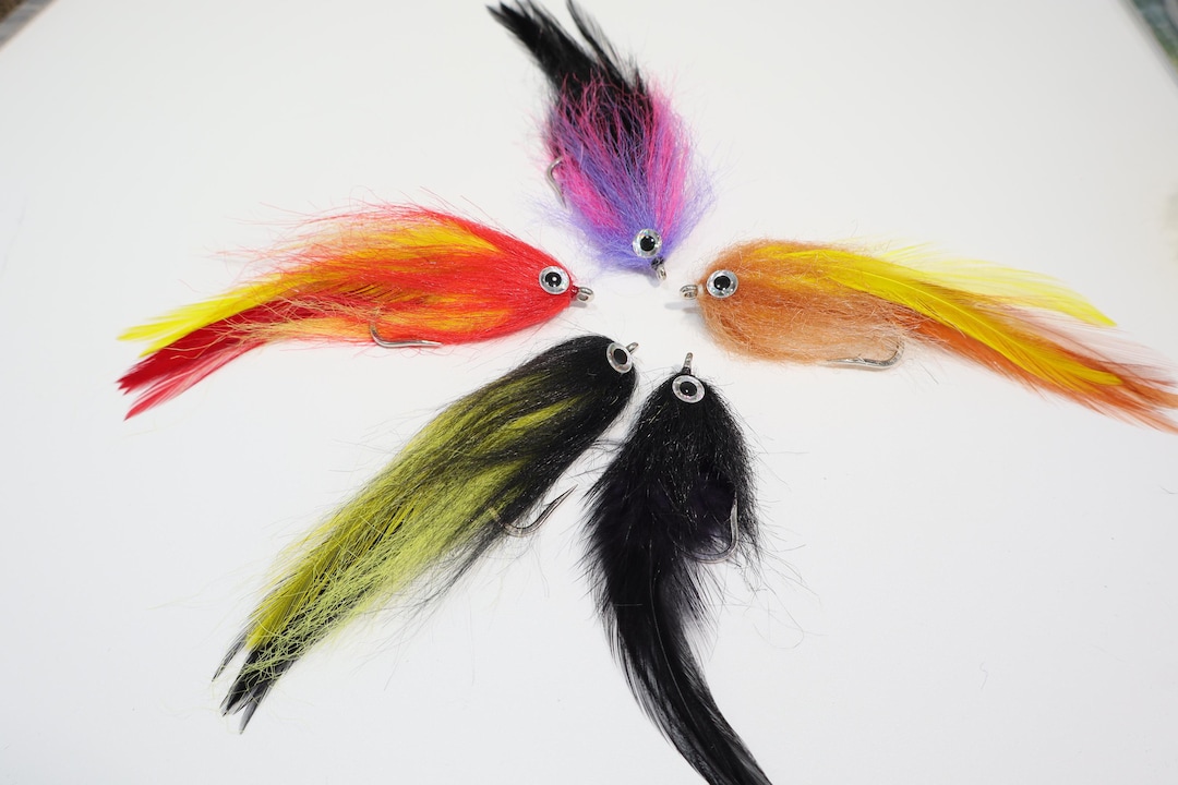 Fluff Attack Baitfish Fly Fishing Streamer | Bass | Minnow, Leeches ...