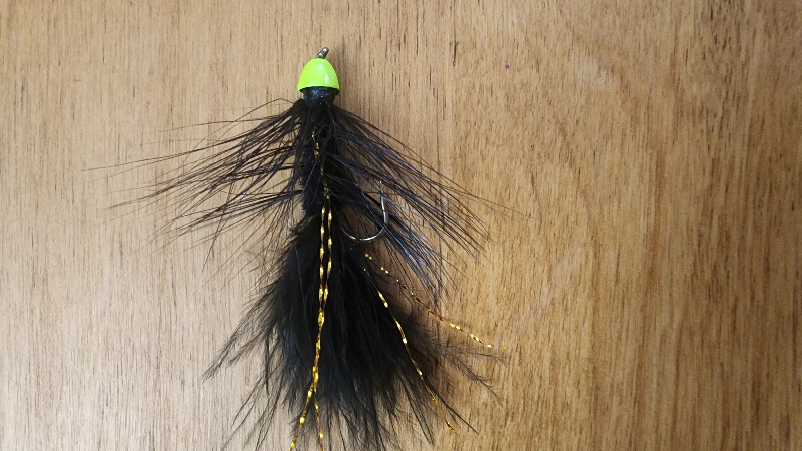 Fly Fishing Woolly Bugger - Sneaky Bug - Cone Head Streamer for Salmon ...