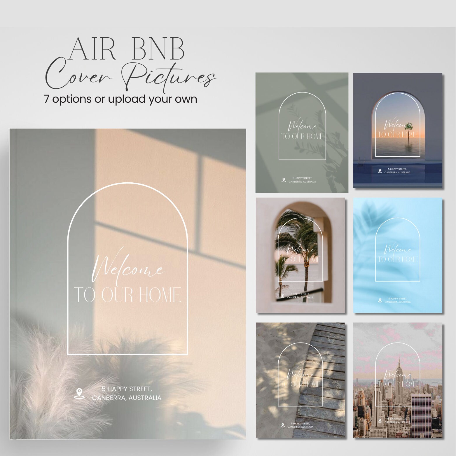 Air Bnb Welcome Book Template - Etsy