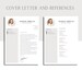 Resume Template With Photo, Professional Resume Template for Word ...