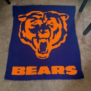 Chicago Bears Graphgan Pattern Only - Etsy