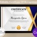 Printable Recognition Gift Certificate Canva Template, Customized ...