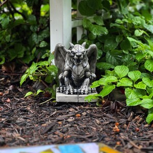 Gargoyle Statue, Gothic Lawn and Garden Decor - Etsy