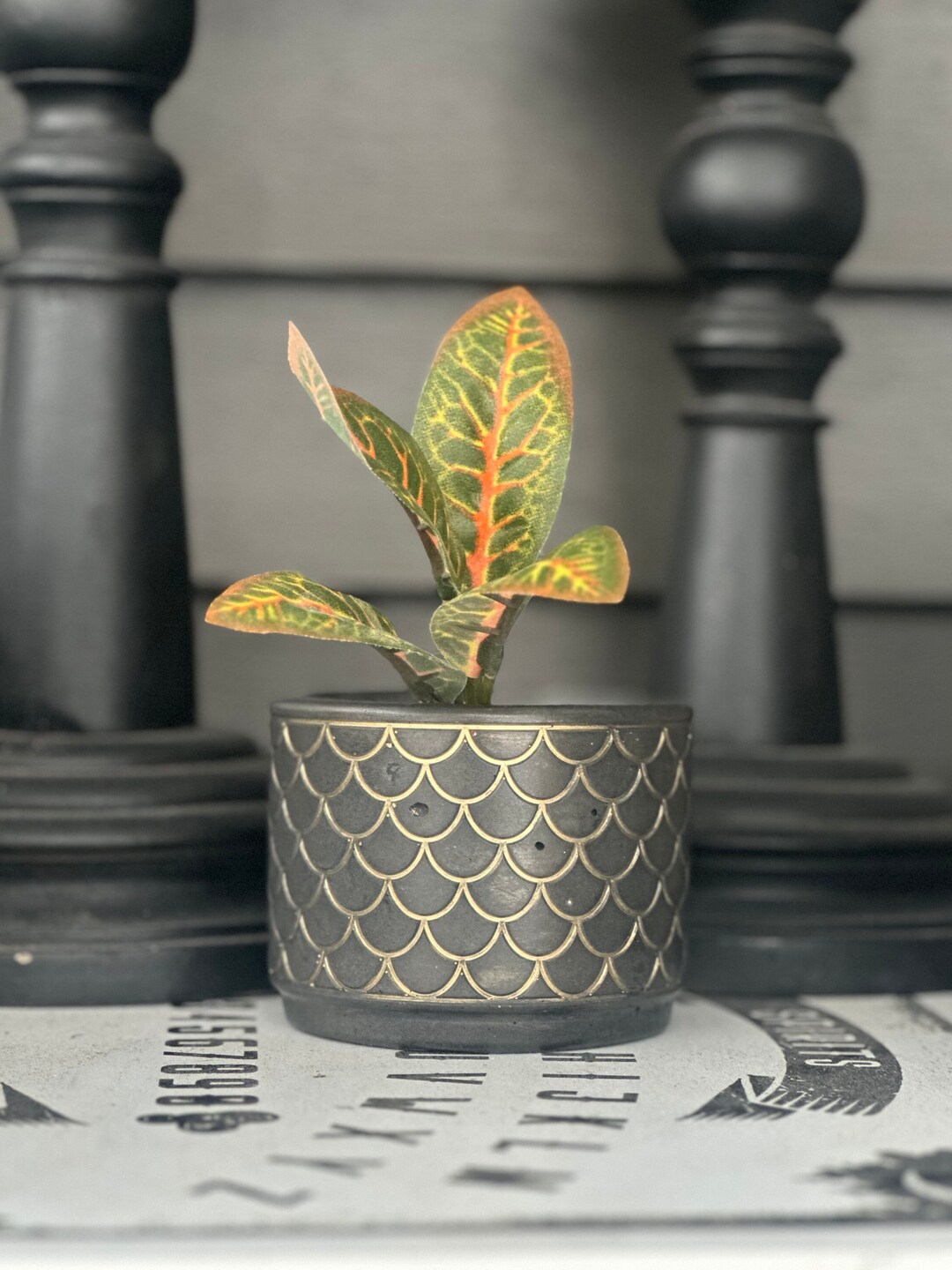 Mermaid Fish Scale Sea Planter Pot, Indoor or Outdoor - Etsy