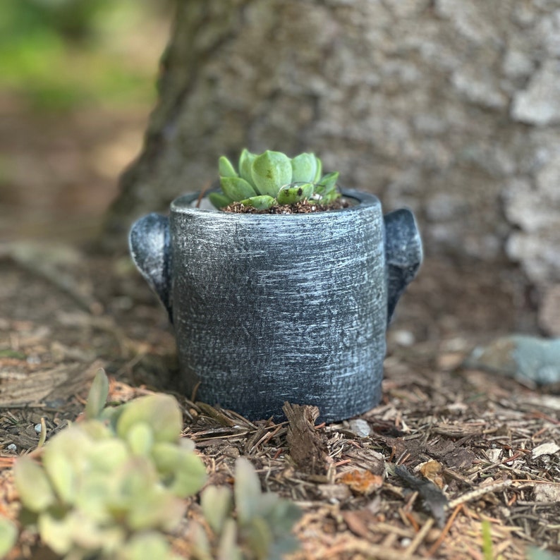 Ogre Gargoyle Vampire Halloween Planter Pots, Indoor/outdoor - Etsy