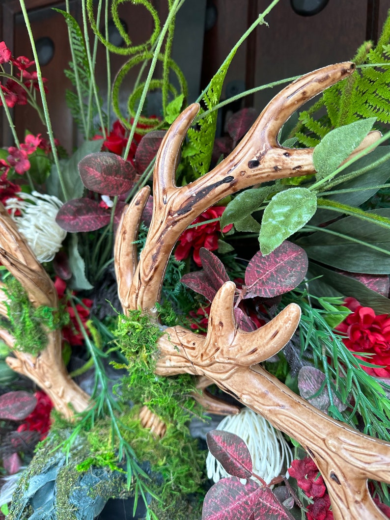 Scary Light up Wendigo Horror Decor Wreath - Etsy