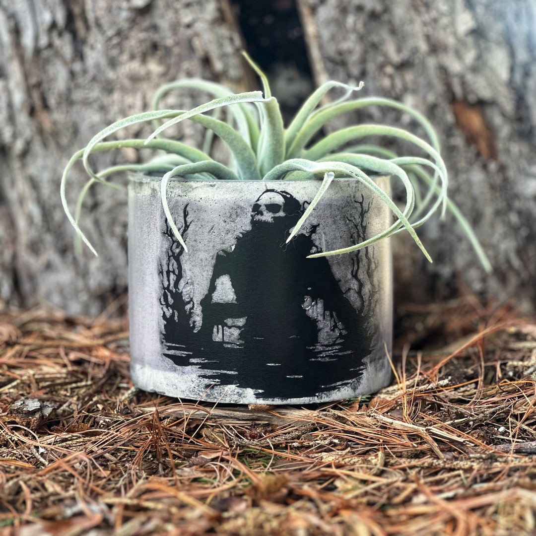 Zombie Monster Planter Pot, Horror Decor - Etsy